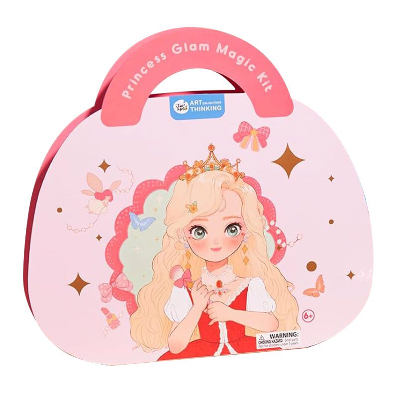 Joan Miro เซตสมุดกิจกรรมแบบพกพา 4 in 1 Princess Glam Magic Kit - Joan ...